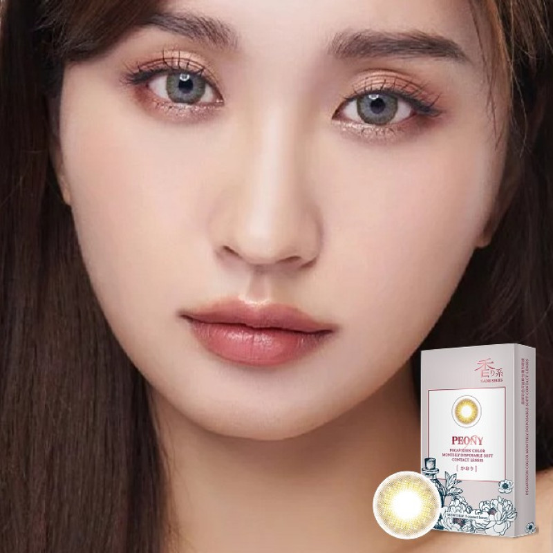 晶碩〈kaori香水〉彩色月拋隱形眼鏡【3片裝】2盒