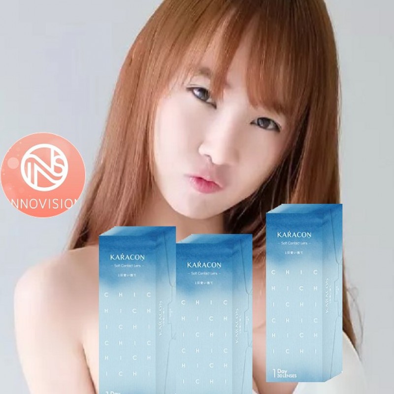 KARACON 38%one day 卡拉瞳日拋隱形眼鏡【30片裝】8盒組