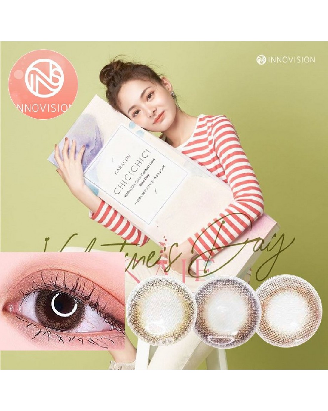 Karacon CHIC!CHIC!卡拉瞳日彩拋隱形眼鏡【10片裝】6盒