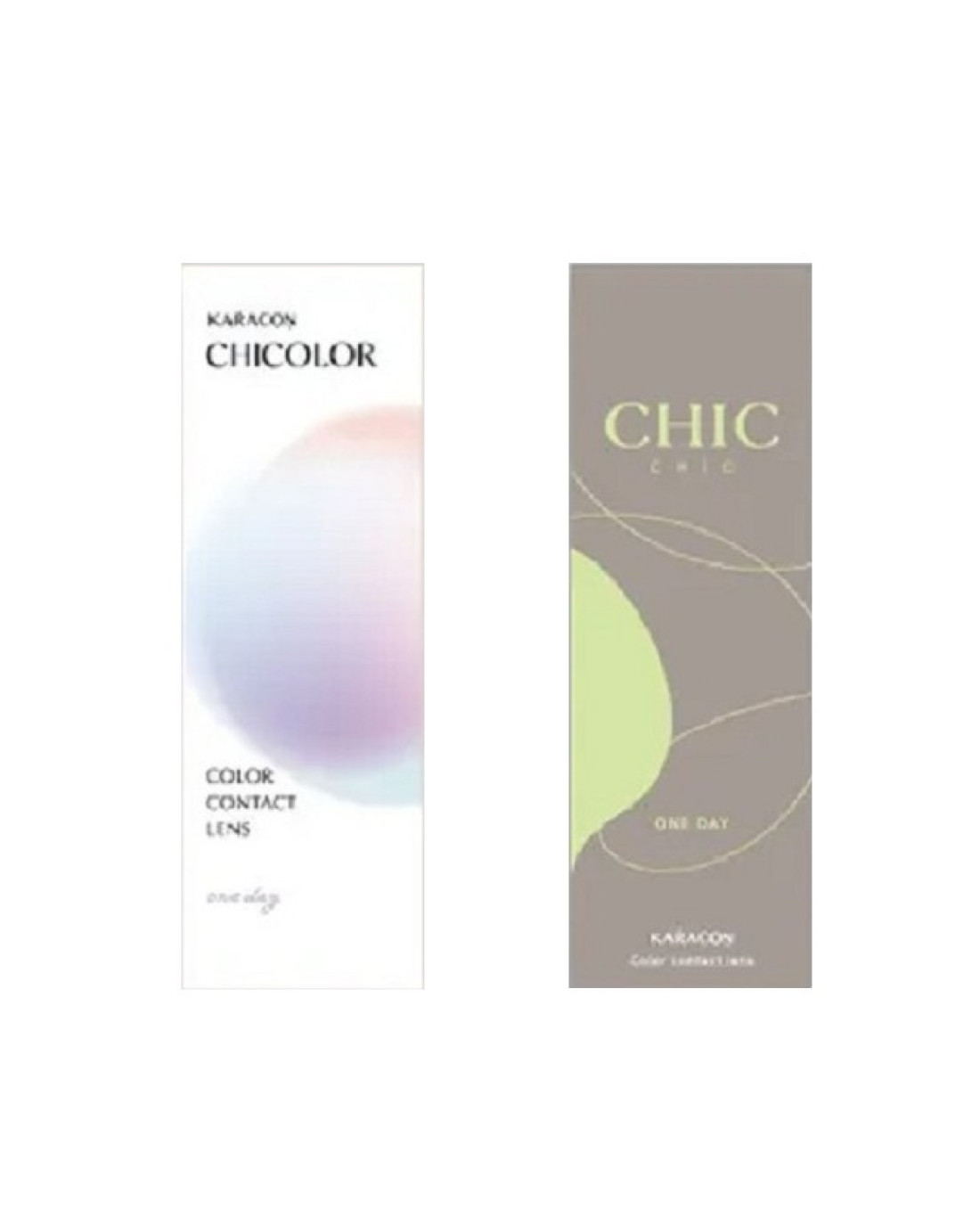 Karacon CHIC!CHIC!卡拉瞳日彩拋隱形眼鏡【10片裝】2盒